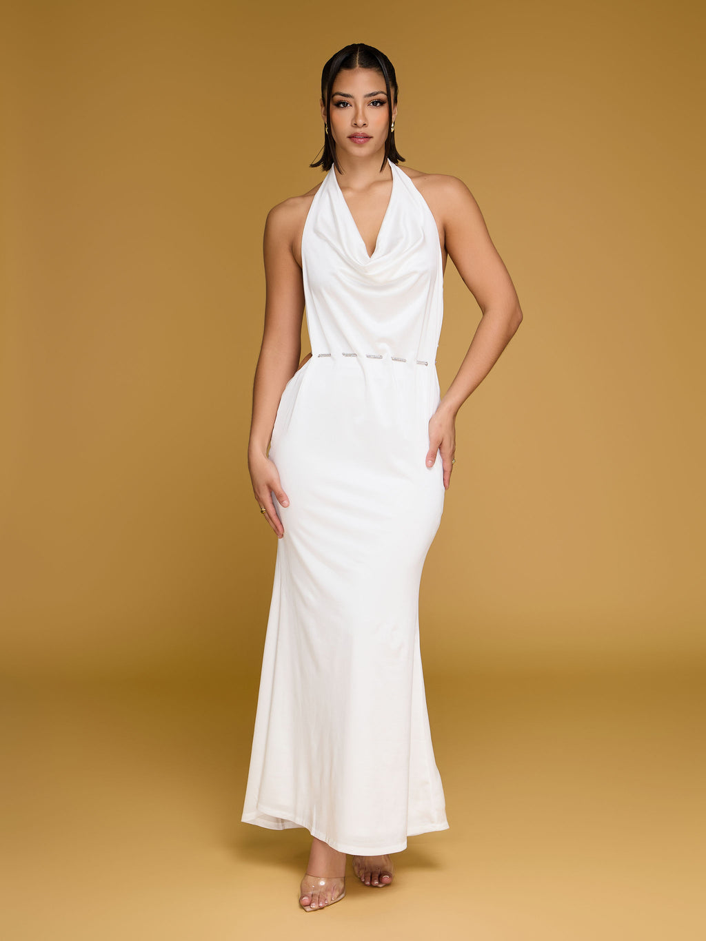 Piera Rhinestone Midi – Eye Candy Couture