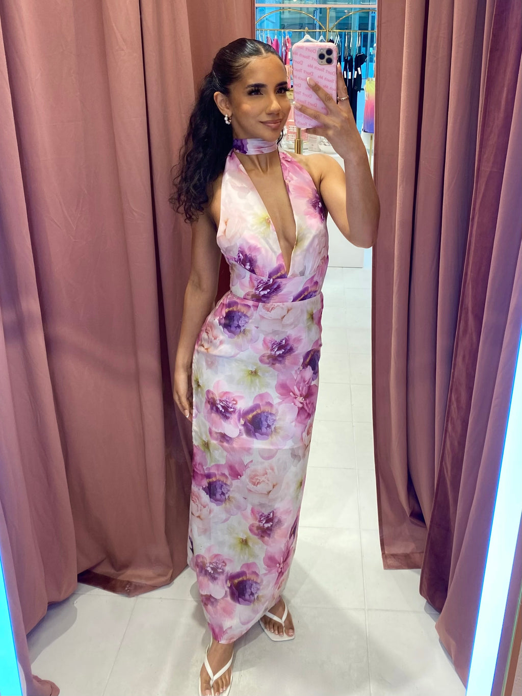 Francesca Floral Midi – Eye Candy Couture