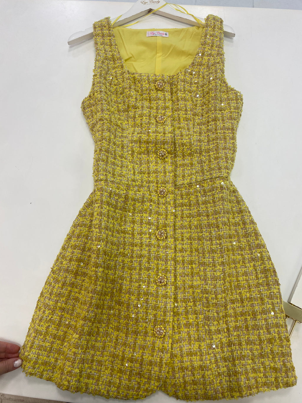 Cher Tweed Mini Dress – Eye Candy Couture